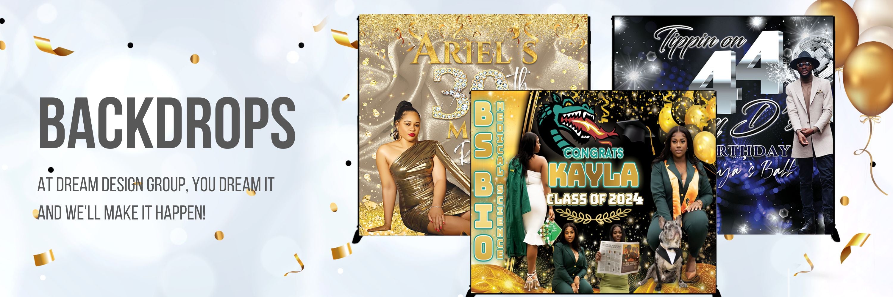 Buy Custom Backdrops | Canvas | Table Cloths – Dream Design Group